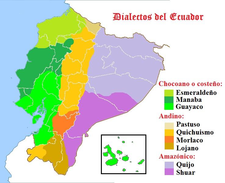 Descubre cuáles son los DIALECTOS del ECUADOR - ¡¡RESUMEN!!