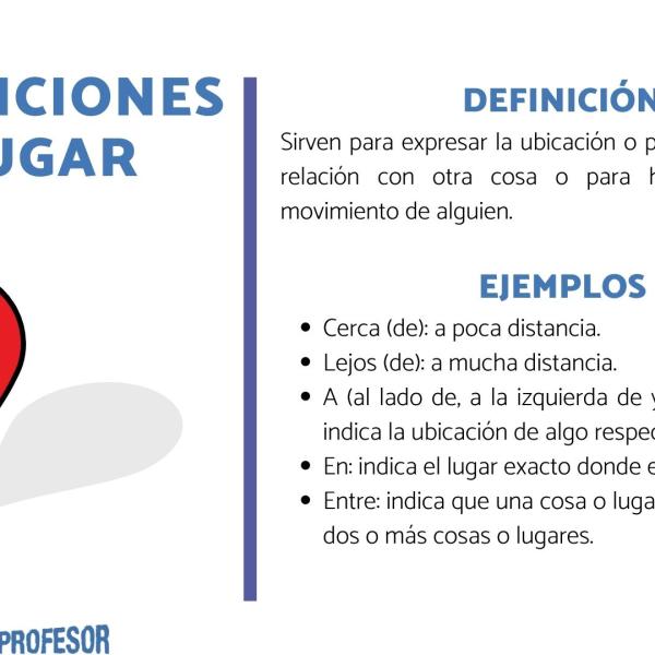 Ejemplos De Preposiciones En Oraciones