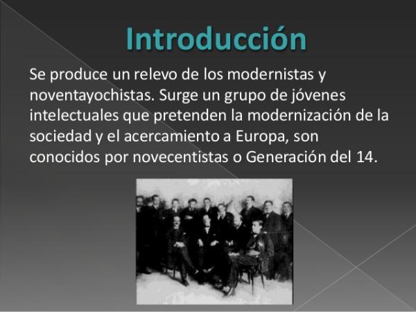 Generación del 14 o NOVECENTISMO: resumen, autores y características