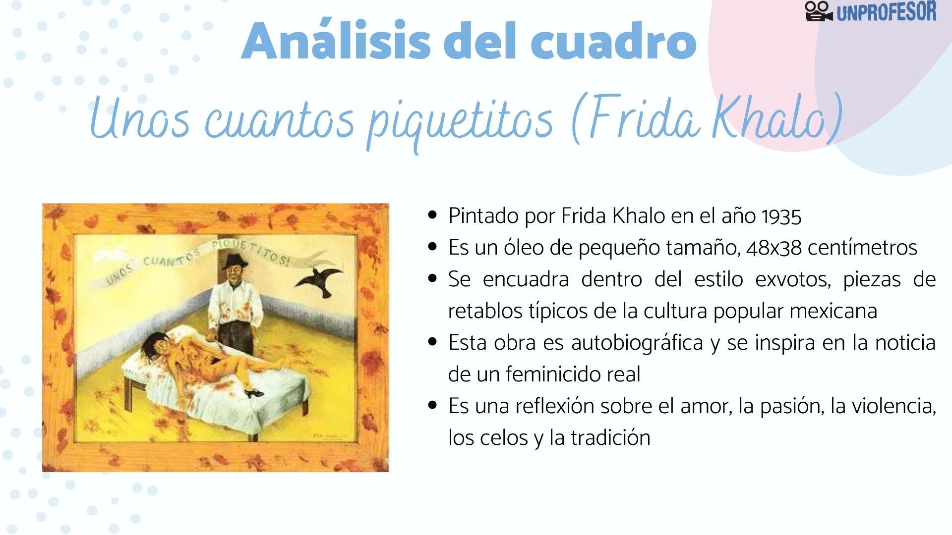 Unos cuantos piquetitos de Frida Kahlo: significado y análisis