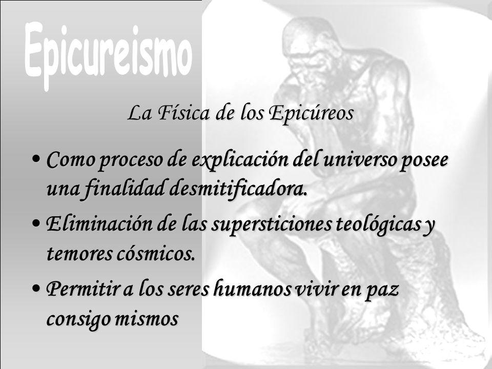Definición de los EPICÚREOS en la FILOSOFÍA y CARACTERÍSTICAS - ¡¡RESUMEN!!