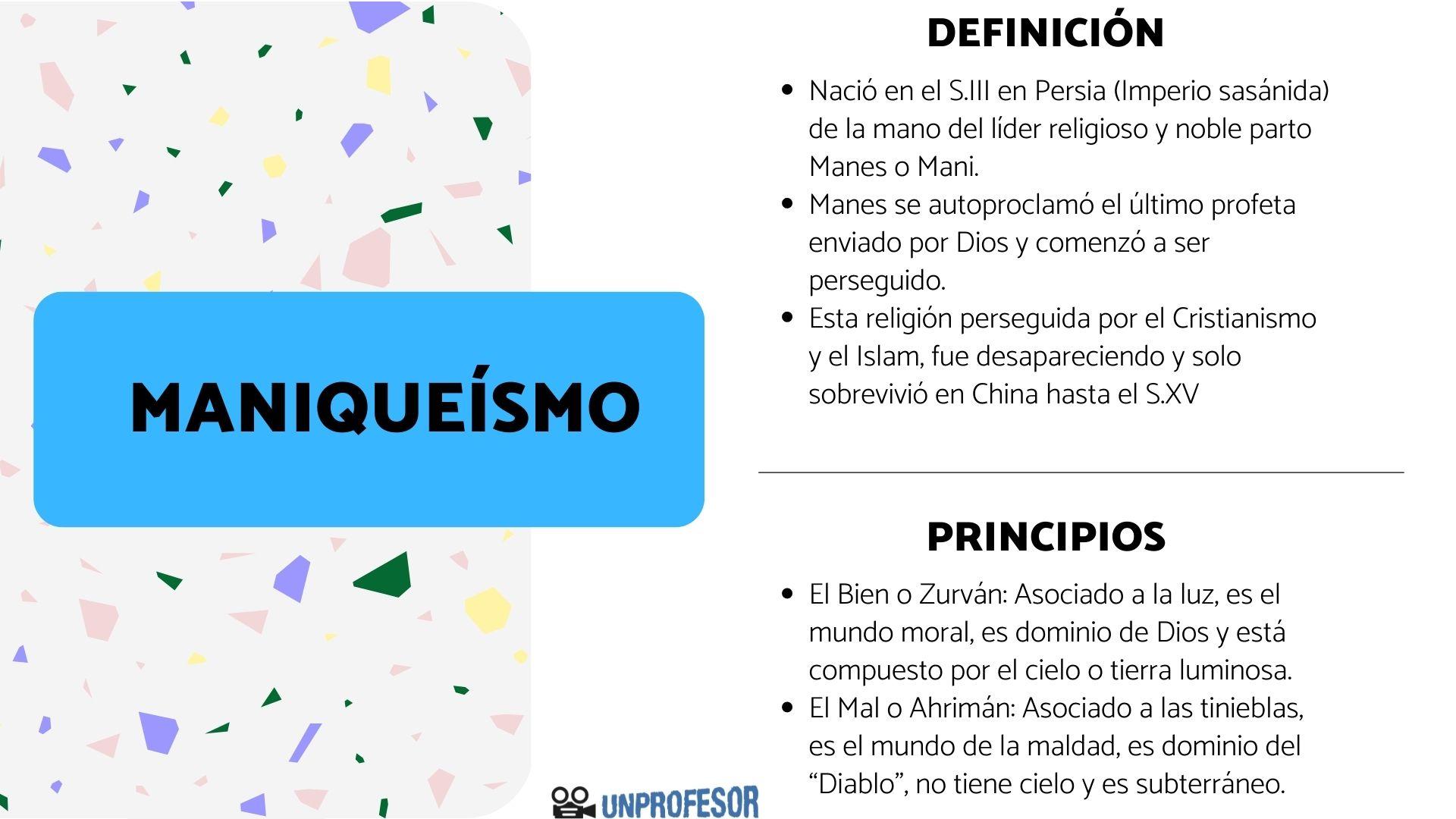 Qué es el MANIQUEÍSMO en filosofía - ¡RESUMEN para estudiar!