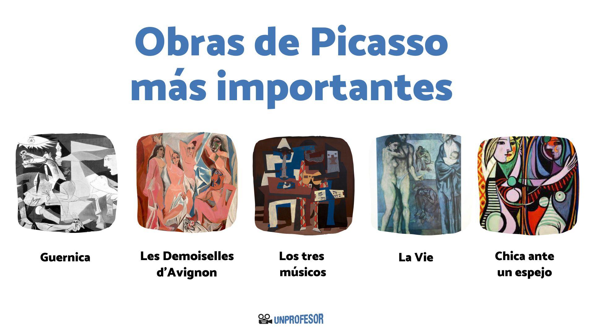 6 pinturas de PICASSO famosas - con imágenes!
