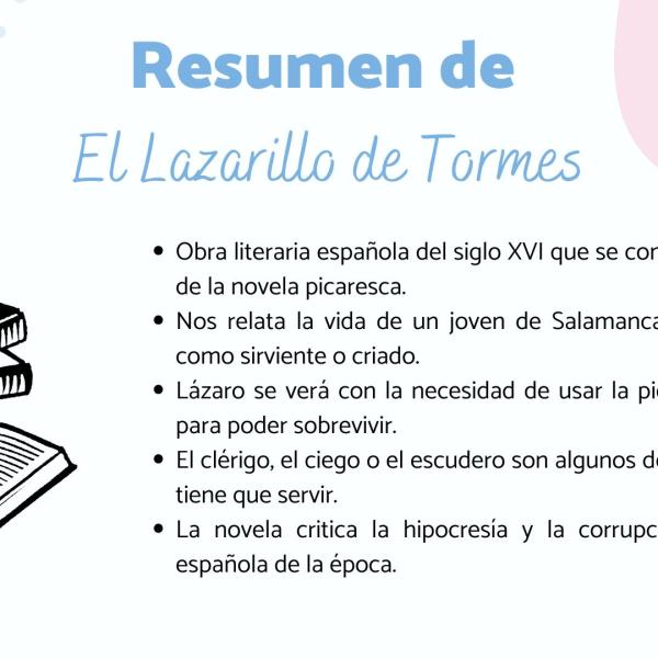 Lazarillo De Tormes Resumen Caractersticas Personajes