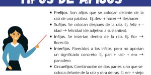 Los INFIJOS - Cómo reconocer e identificar (con ejemplos)