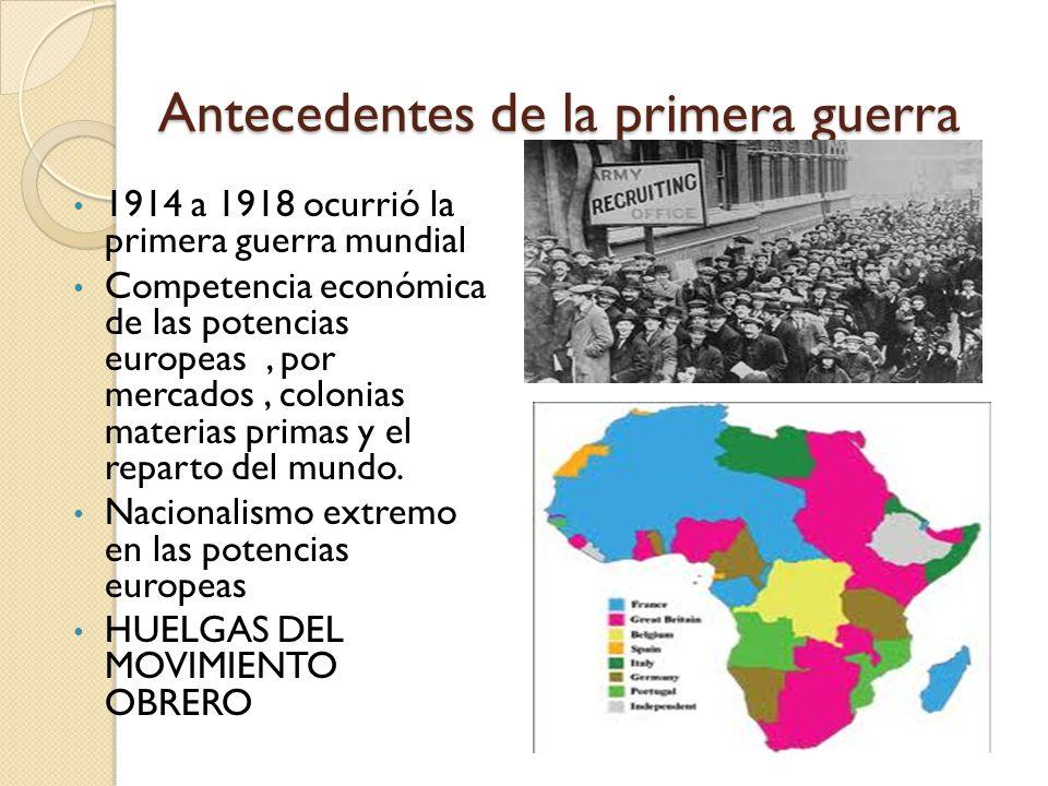 RESUMEN de los antecedentes de la Primera GUERRA MUNDIAL - ¡ESQUEMAS!