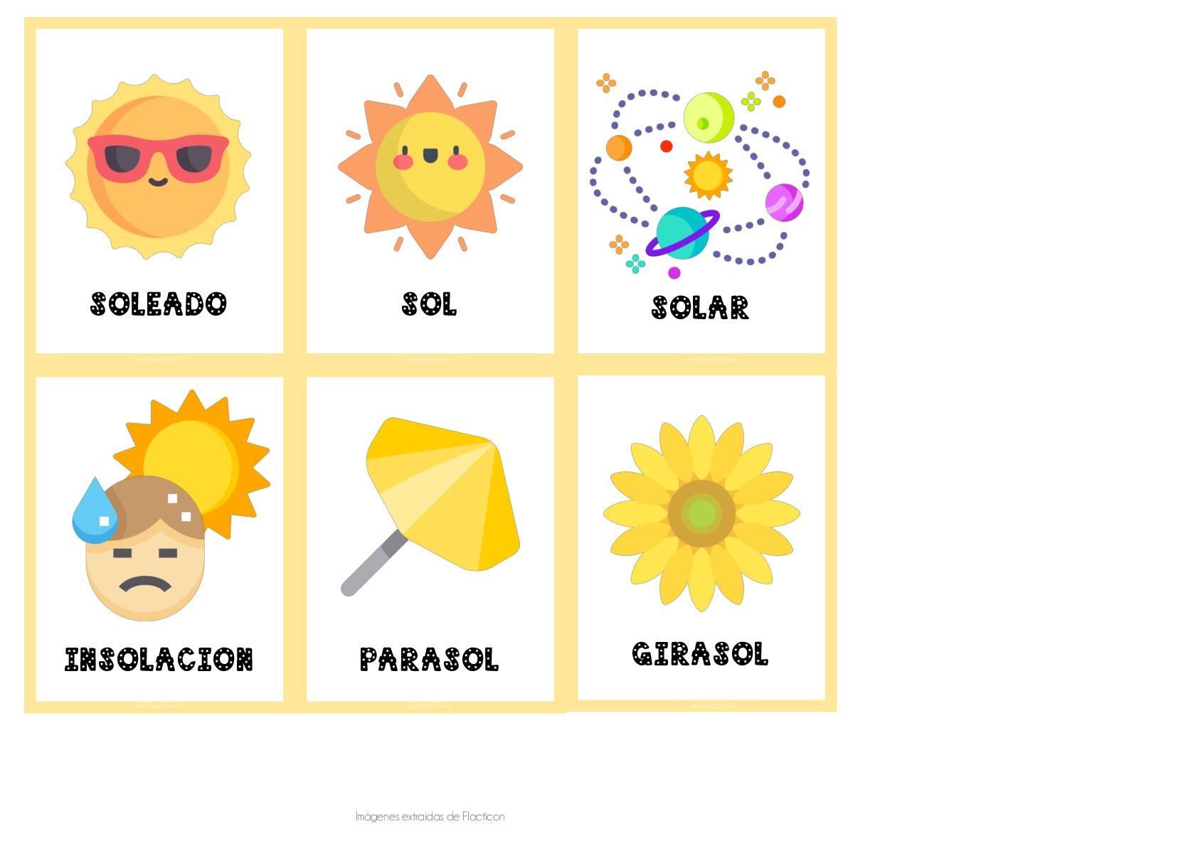 Familia de palabras de SOL - con Ejemplos, Ejercicios y Vídeos!