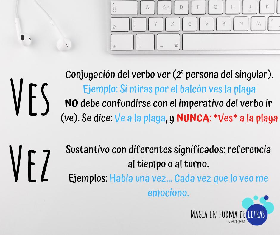 Cómo se escribe VEZ o VES - explicación FÁCIL para niños [con EJEMPLOS!!]